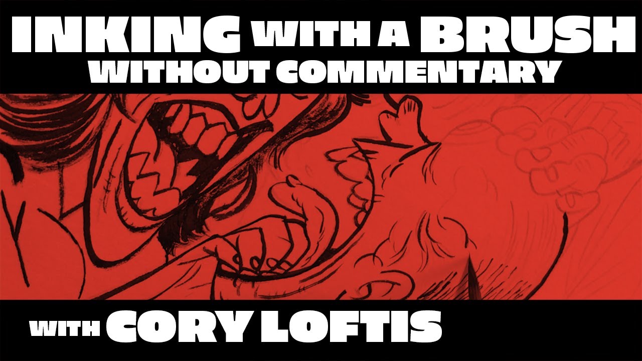 INKING SOME ANGRY PEEPS - YouTube