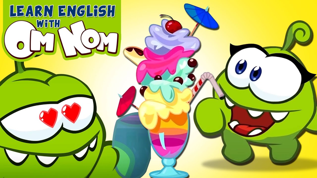 Om Nom's Yummy Ice Cream Adventure | Learning Cartoons For Kids - YouTube