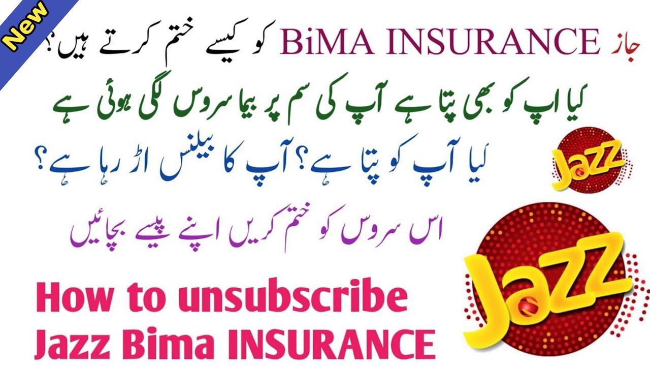 how to unsubscribe jazz bima sehat service | Jazz bima insurance ...