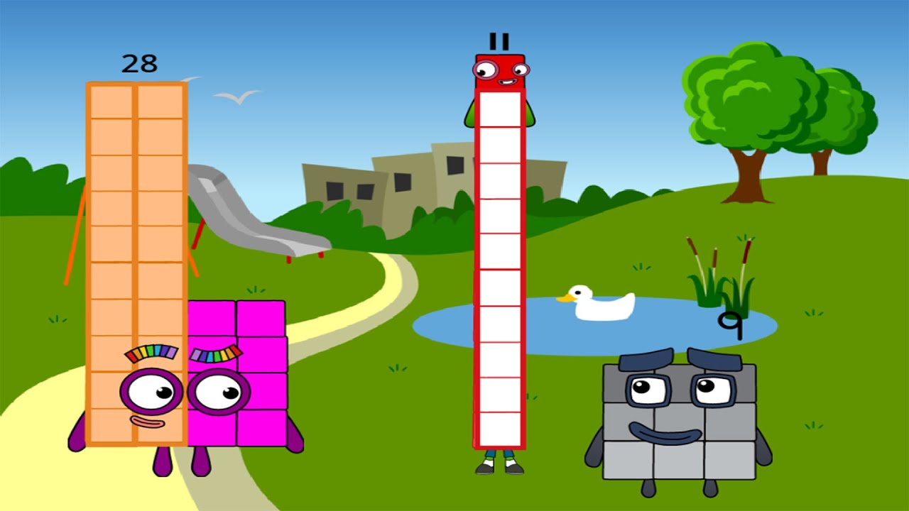 Numberblocks season: Palindroms and perfect numbers with Text to Speech ...