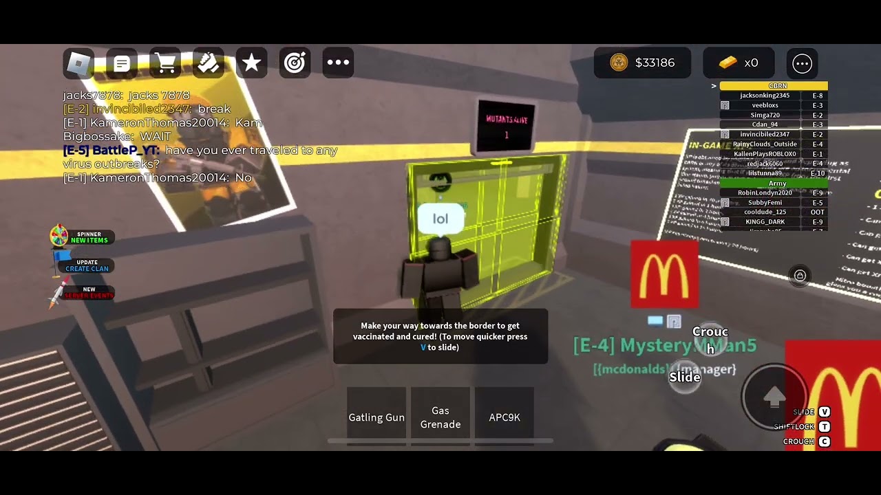 virus border (I crashed😭) - YouTube