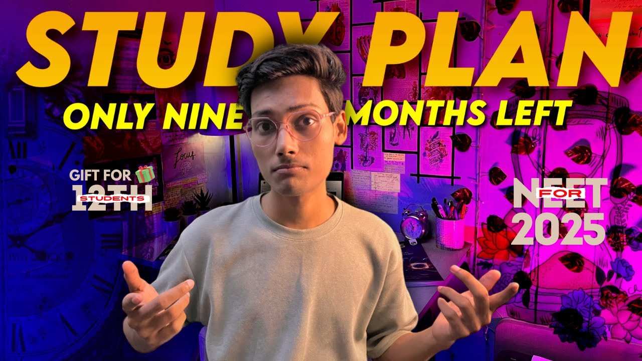 MY STUDY PLAN FOR NEET 2025 | 12th BOARDS STRATEGY | GIVEAWAY🎁 - YouTube