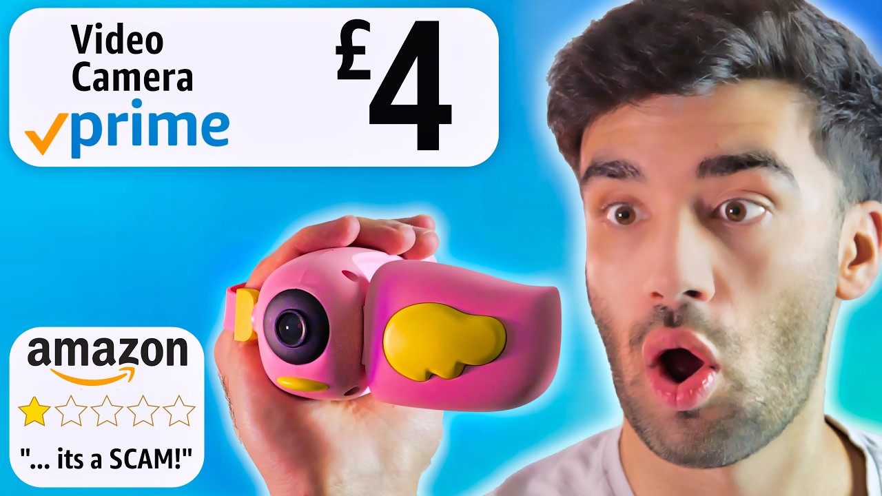 Amazon’s £4 Video Camera – Surprisingly Good? - YouTube