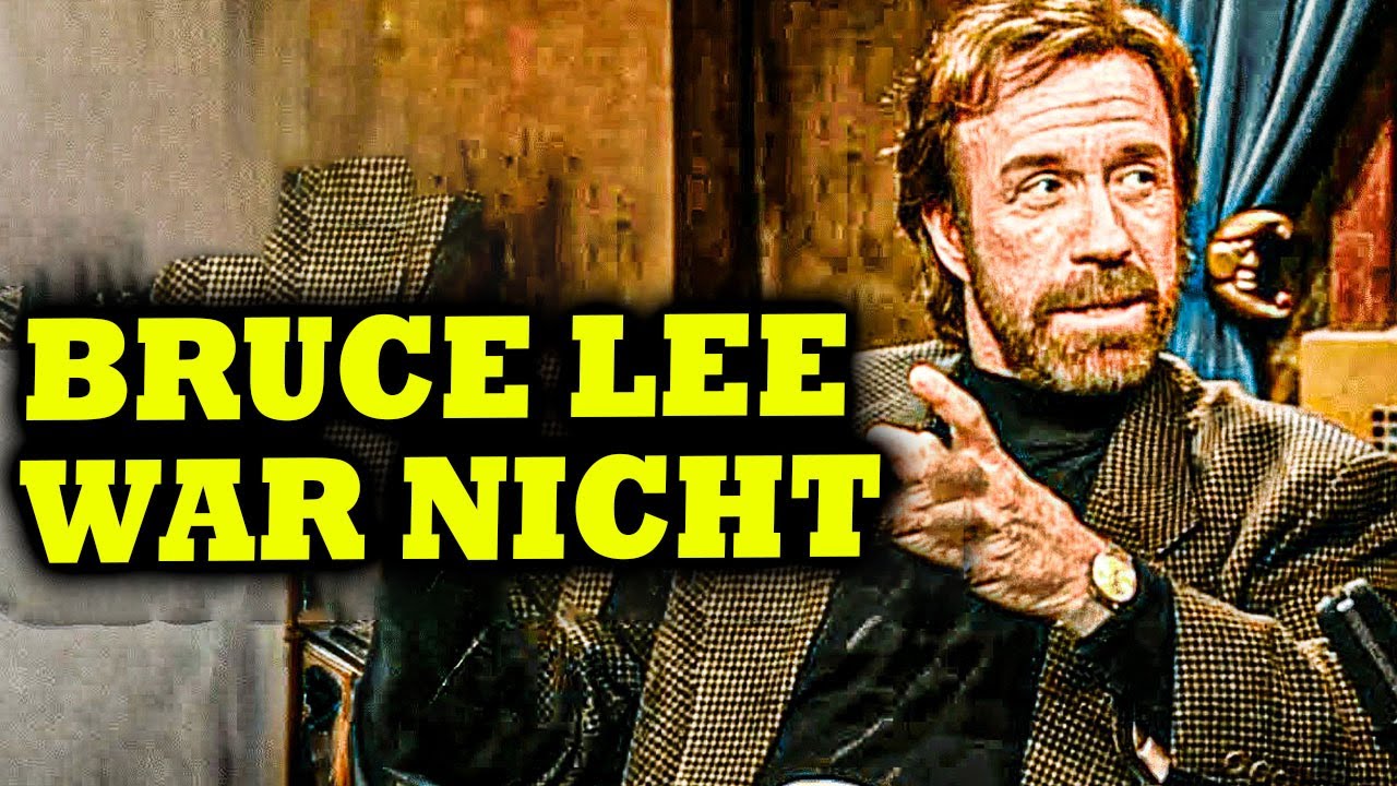 Mit 85 Jahren sagt Chuck Norris endlich die Wahrheit über Bruce Lee ...