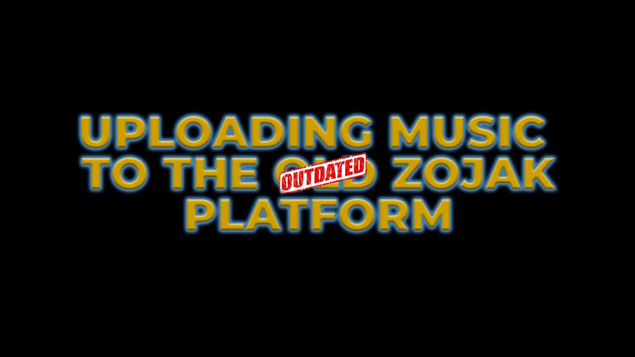 How To Upload Music To The Outdated Zojak Worldwide Platform | Link in ...