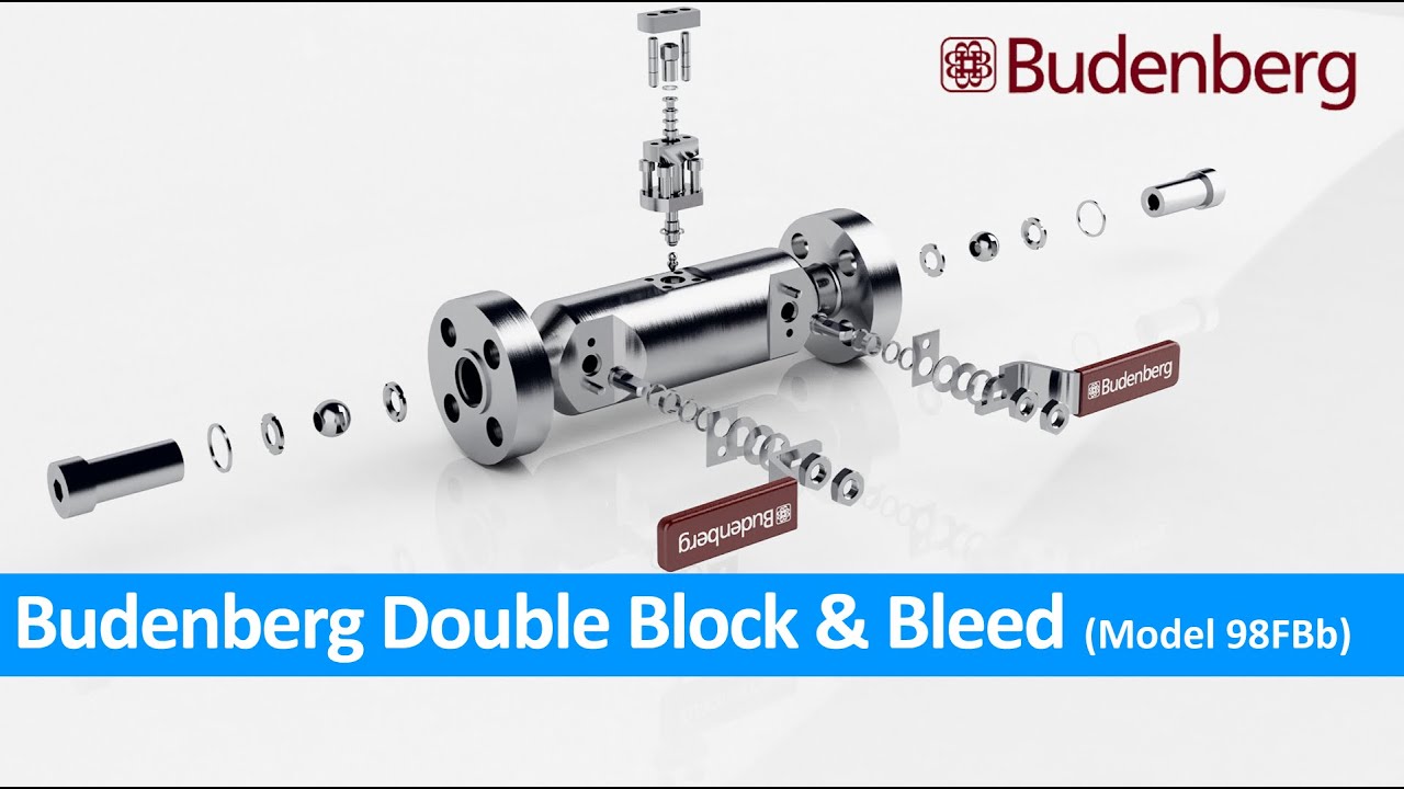 Budenberg Double Block & Bleed - 98FBb Class RF (Flange x Flange) - YouTube