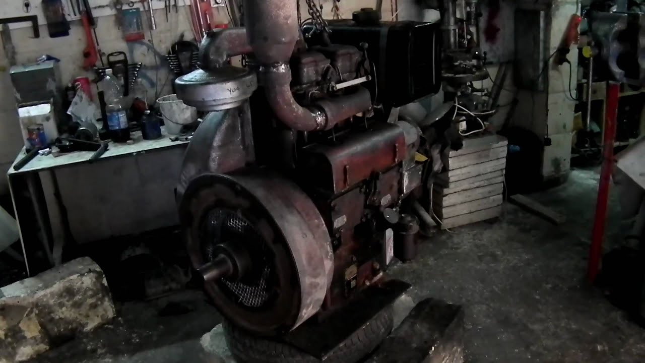 1967 Ruston & Hornsby 2YWA MK1 - YouTube