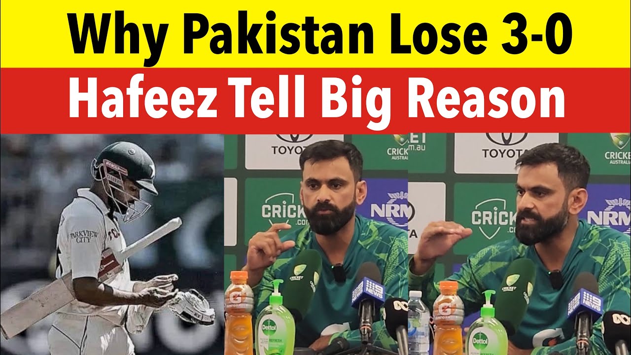 M Hafeez Tell Reasons Why Pakistan Not Win In Australia || Muhammad ...