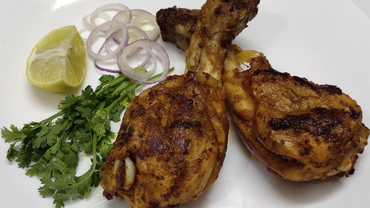 Nawab style Tawa tandoori chicken recipe in Tamil - YouTube