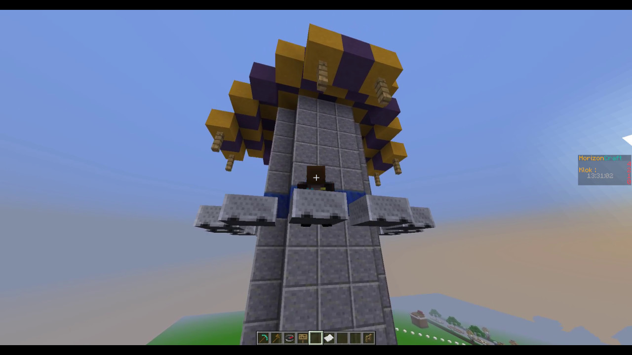 Minecraft FreeFall attractie PREVIEW - YouTube