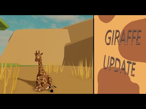 Animal simulator Giraffe update!! (Roblox) 🦒😁🤩 - YouTube