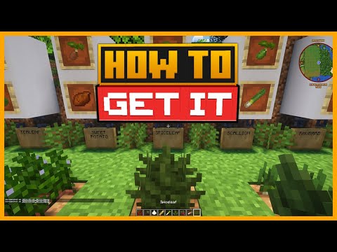 🟨 HOW to GET SPICELEAF in the PAM’S HARVESTCRAFT 2 MOD in MINECRAFT ...