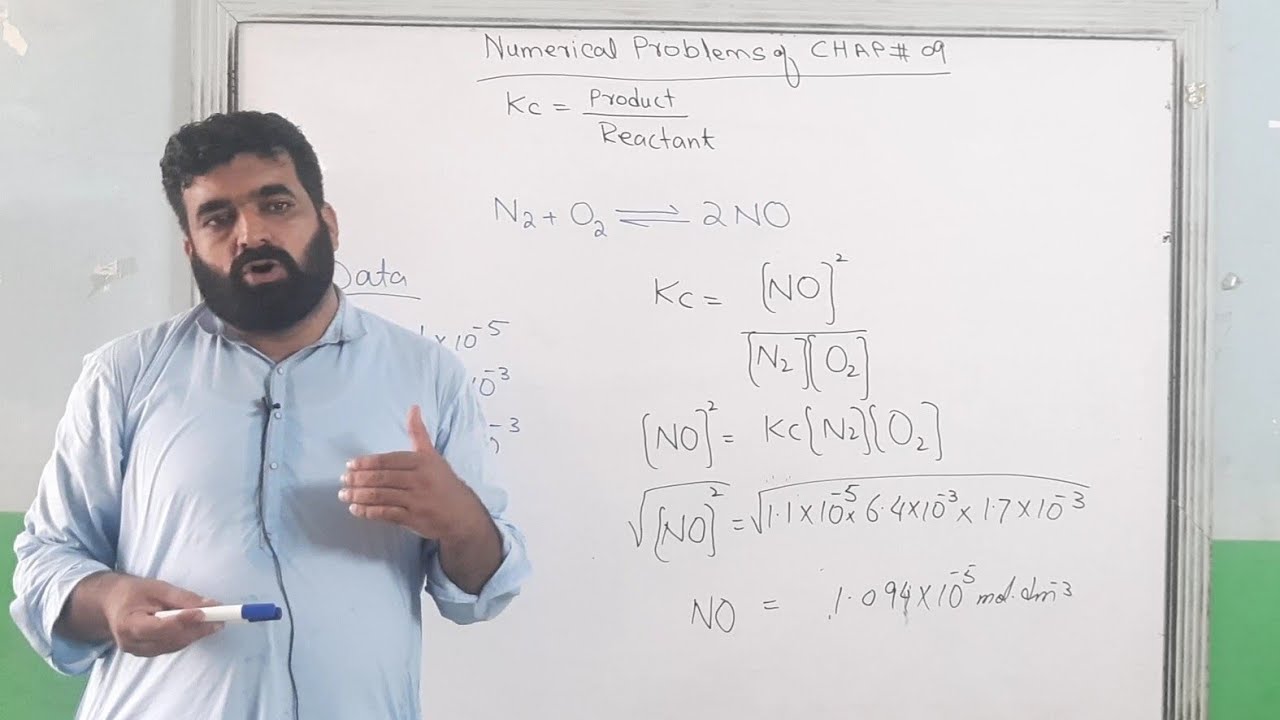 CHEMICAL EQUILIBRIUM NUMERICAL PROBLEMS - Chapter 1 | Class 10 Chemistry - YouTube