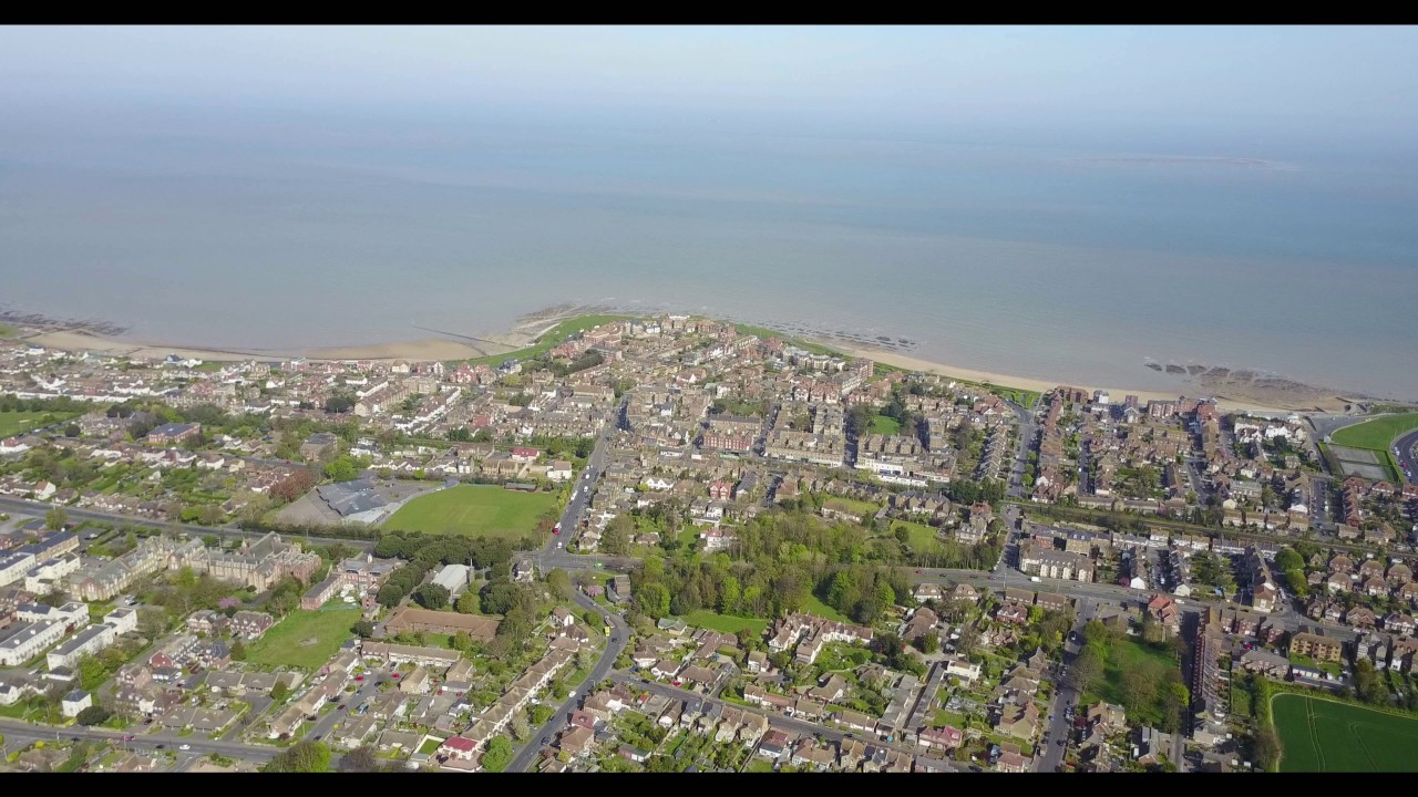 Spring Time Video over Westgate on Sea - YouTube