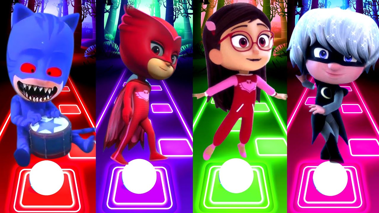 PJ Masks Coffin Dance Songs - Catboy 🆚️ Owlette 🆚️ Luna Girl 🆚️ Gekko 🎶 ...