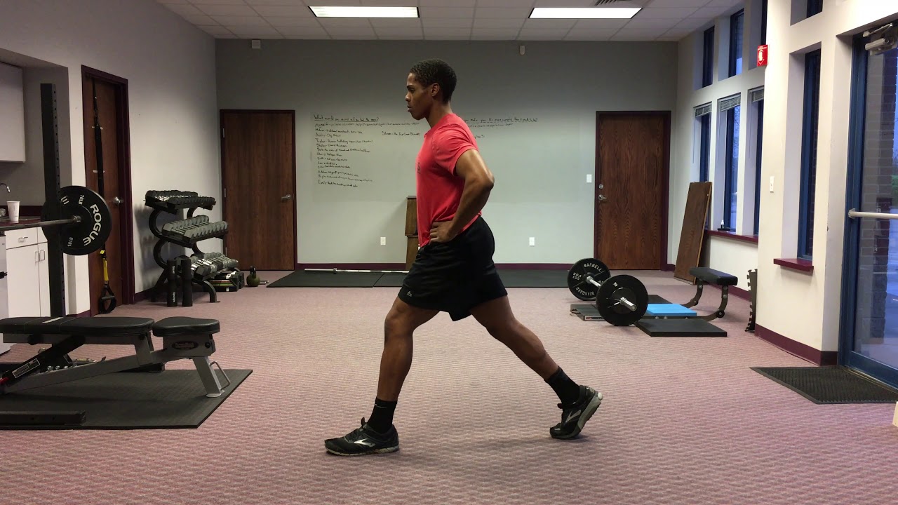 Bodyweight Split Squat - YouTube