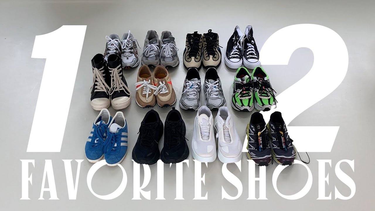 광고 없는 찐 데일리 운동화 12가지 추천👟 MY 12 FAVORITE SHOES - YouTube
