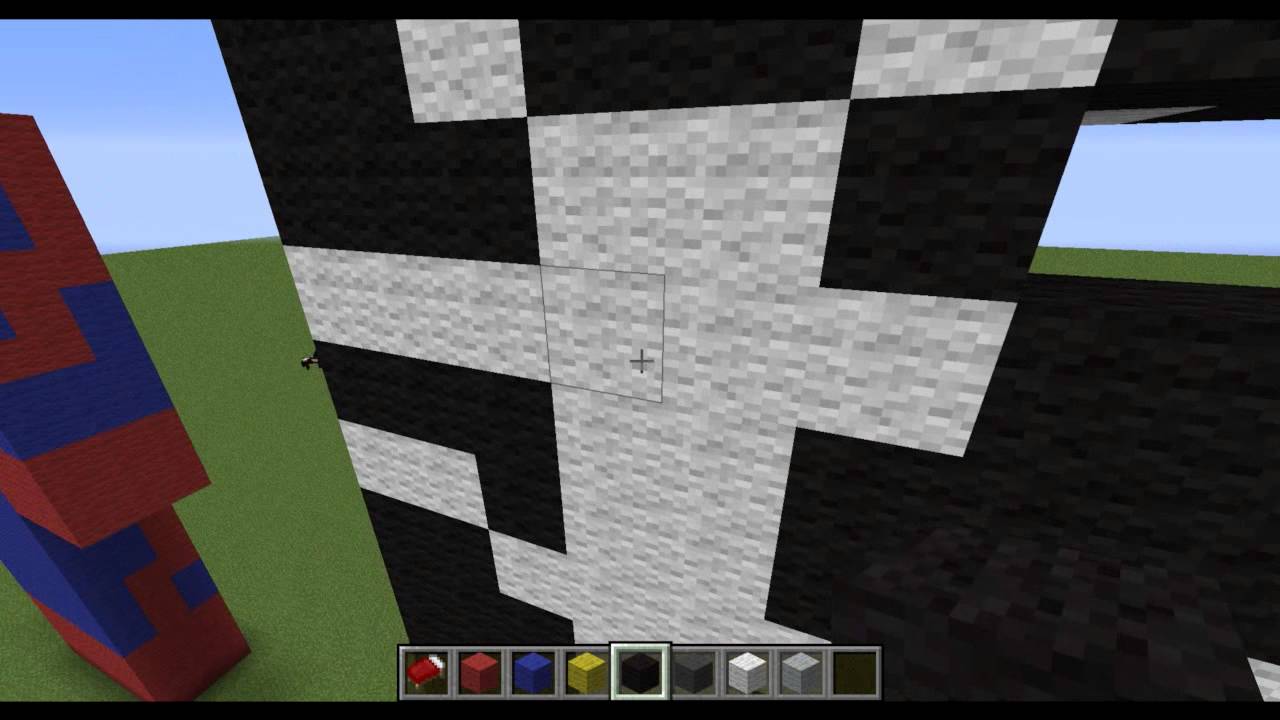 Minecraft Tutorial - How to Make A Venom Statue - Part 1 - YouTube