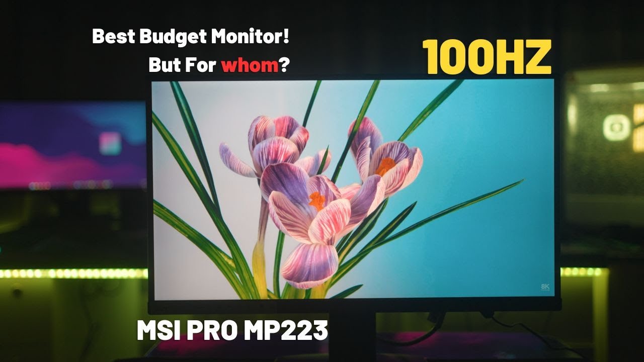 MSI PRO MP223 OverView | Worth The Hype ?? - YouTube