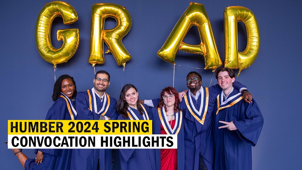 Humber 2024 Spring Convocation - YouTube