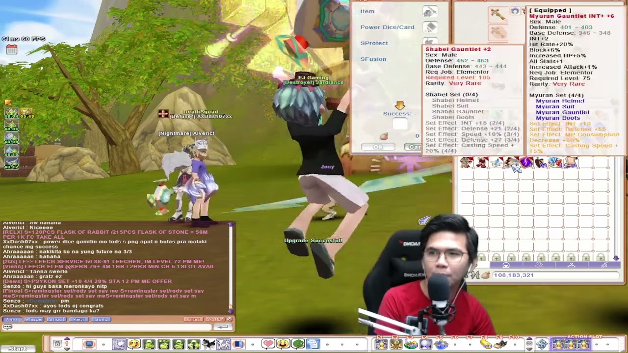 Flyff Universe - 105 Set Upgrade - YouTube