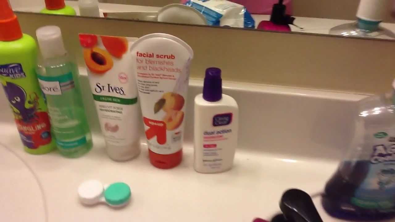 Whats In My Shower Youtube