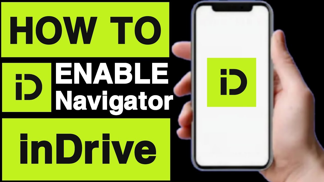 How to enable navigator on indrive account||Enable navigator on indrive ...
