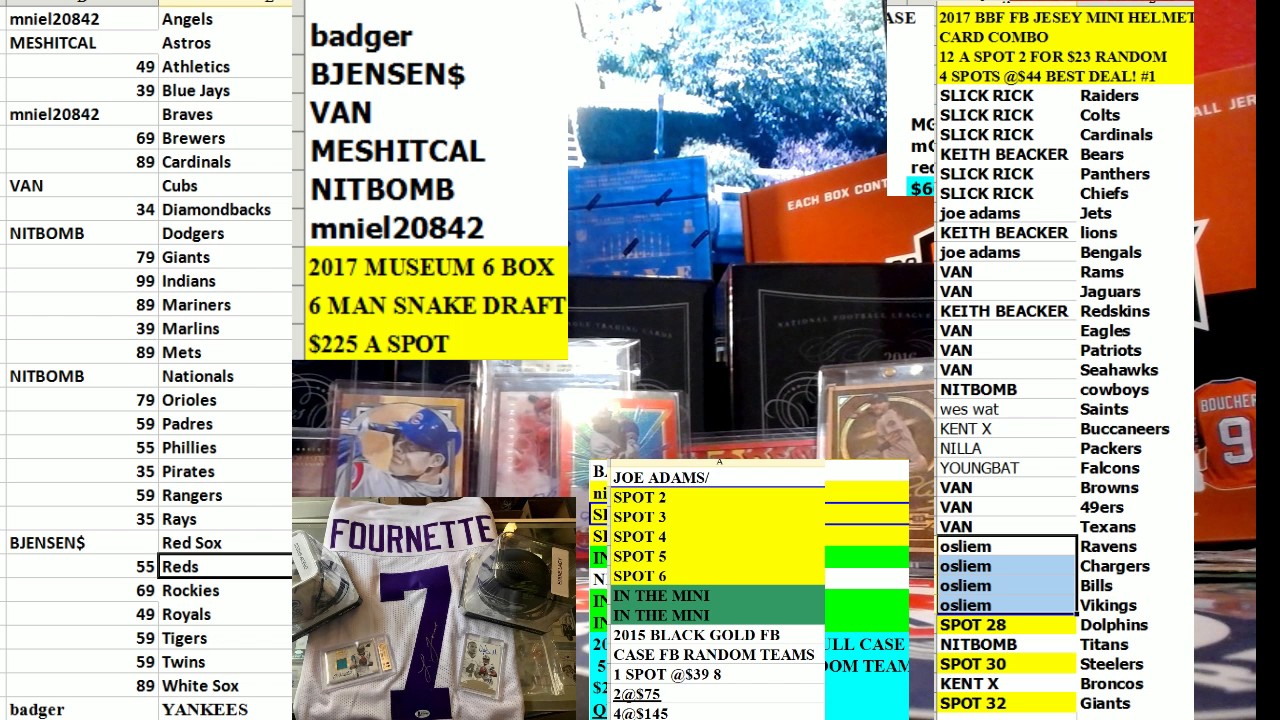 SNAKE DRAFT PART 1 - YouTube