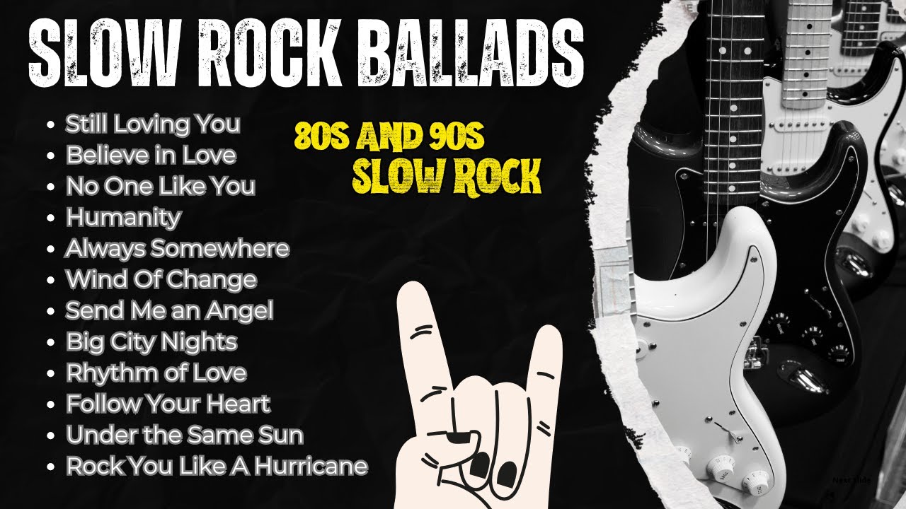 Ultimate Slow Rock Ballads 🎶 | Emotional Slow Rock | Full Album ...