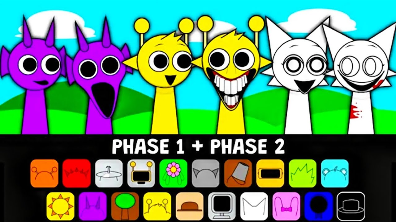 Sprunki But Phase 1 + Phase 2 | DAYLIGHT Version - YouTube
