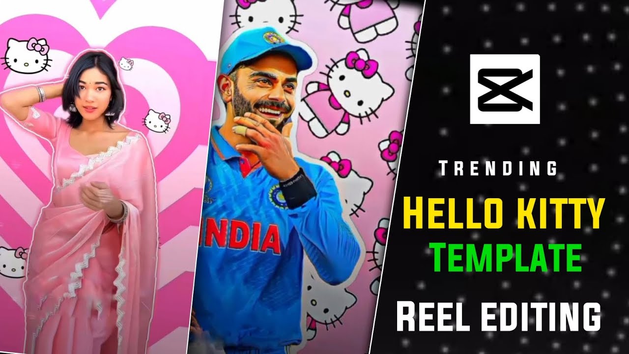 Trending Hello Kitty Reels Video Editing In Cap cut | Pookie Edit ...