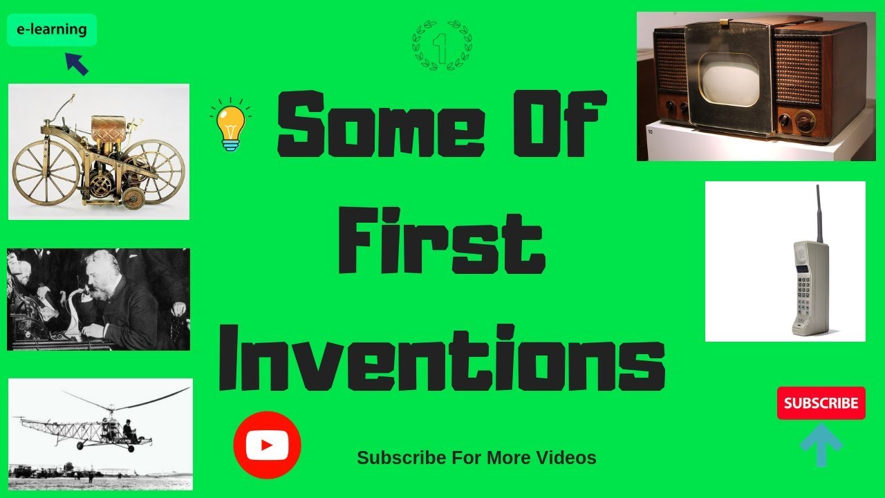 # Some Of The First Inventions - YouTube