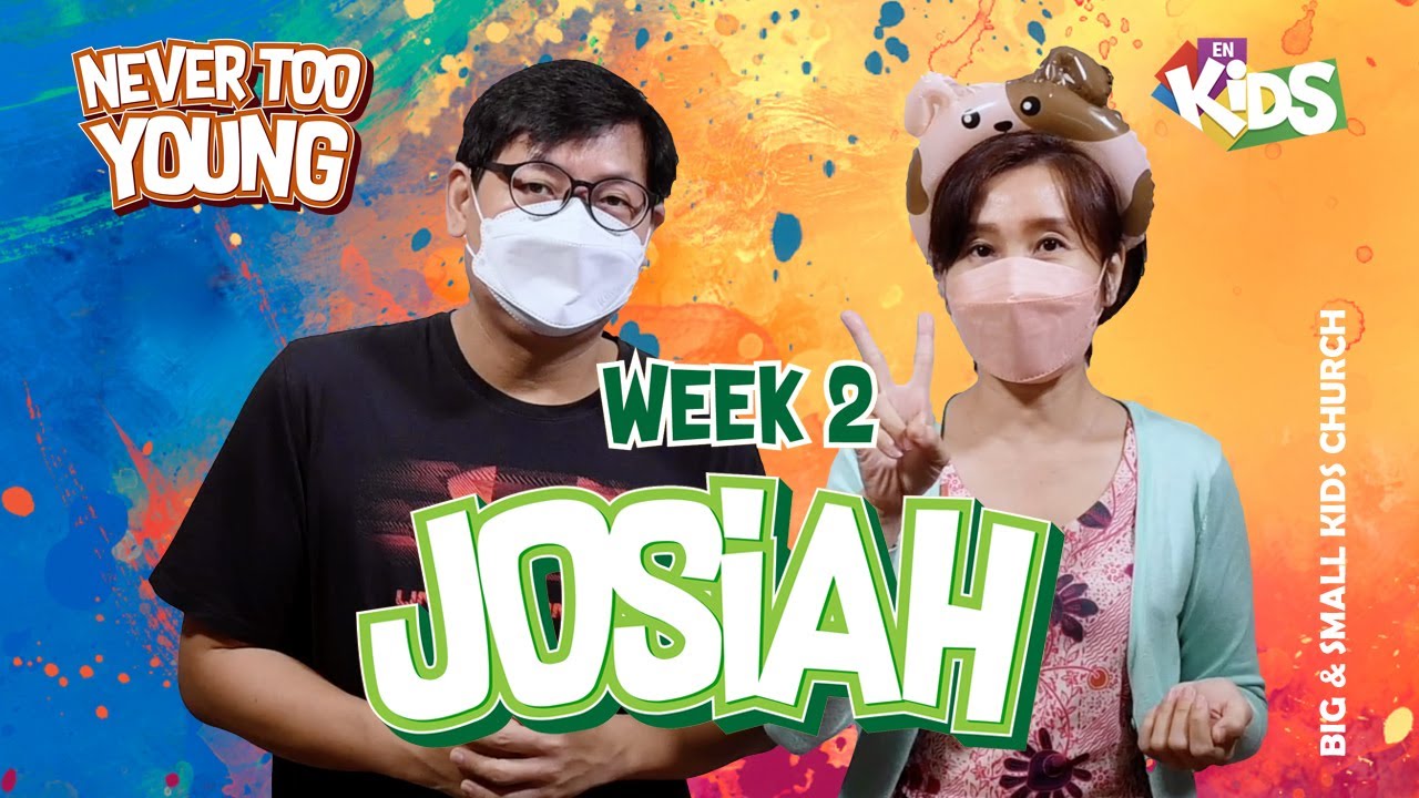 Big and Small Kids Church Online 11 September 2022 - Josiah - YouTube