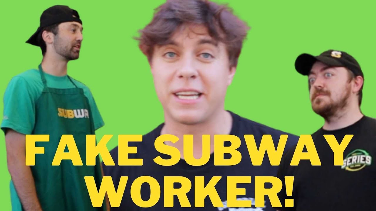 FAKE SUBWAY EMPLOYEE (COPS CALLED) - YouTube