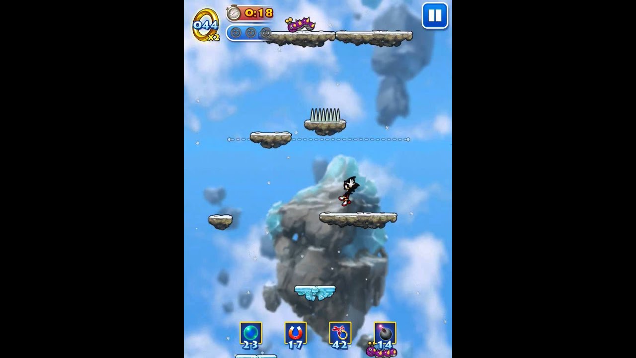 Sonic Jump--Shadow Gameplay - YouTube