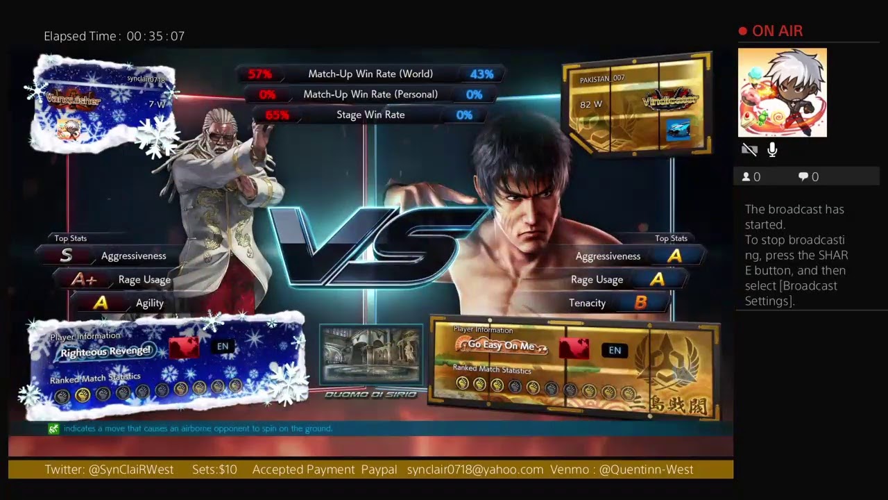 🌋TEKKEN 7 Sunday Strike w/ SynClaiR the Wolf - YouTube