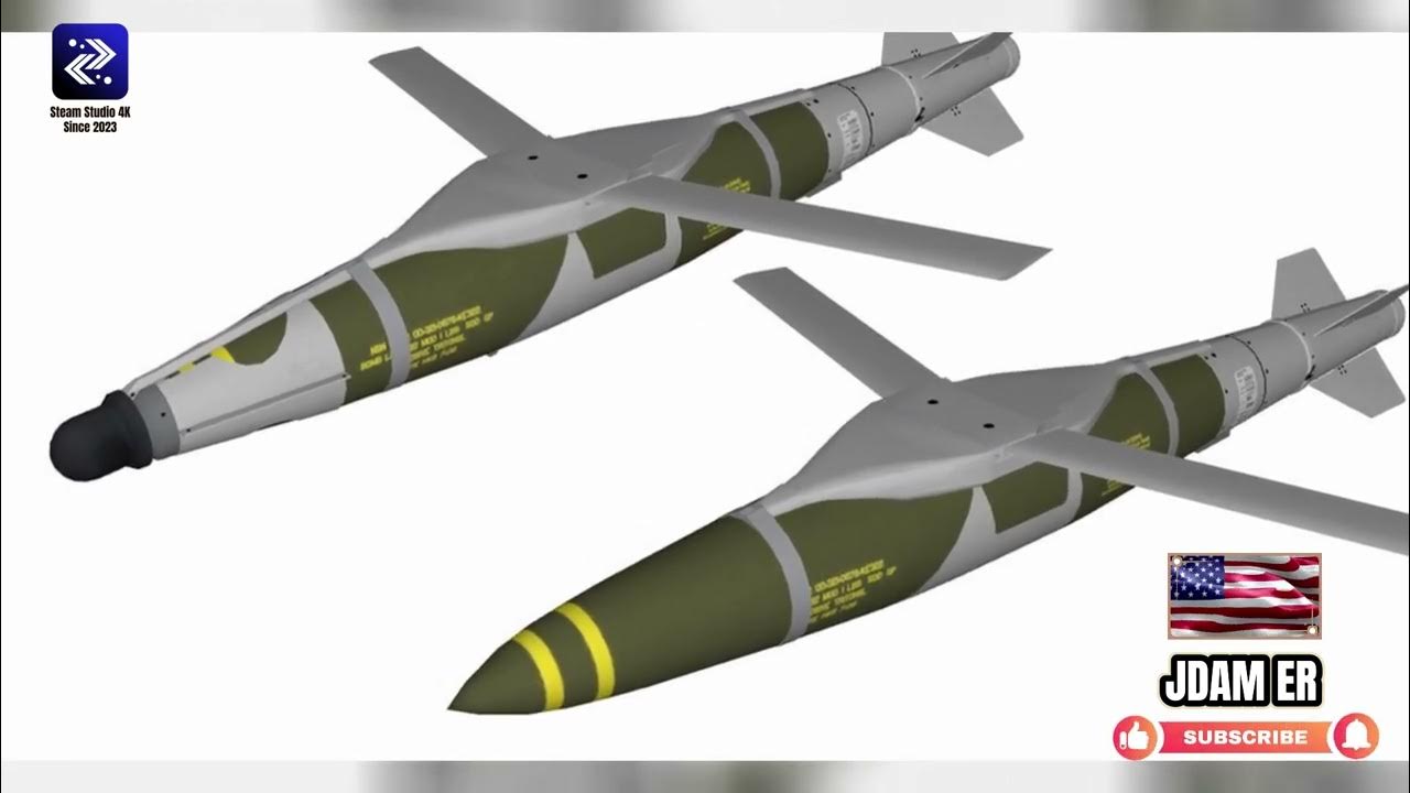 Joint Direct Attack Munition Extended Range JDAM ER Precision Guided Bombs, USA - YouTube