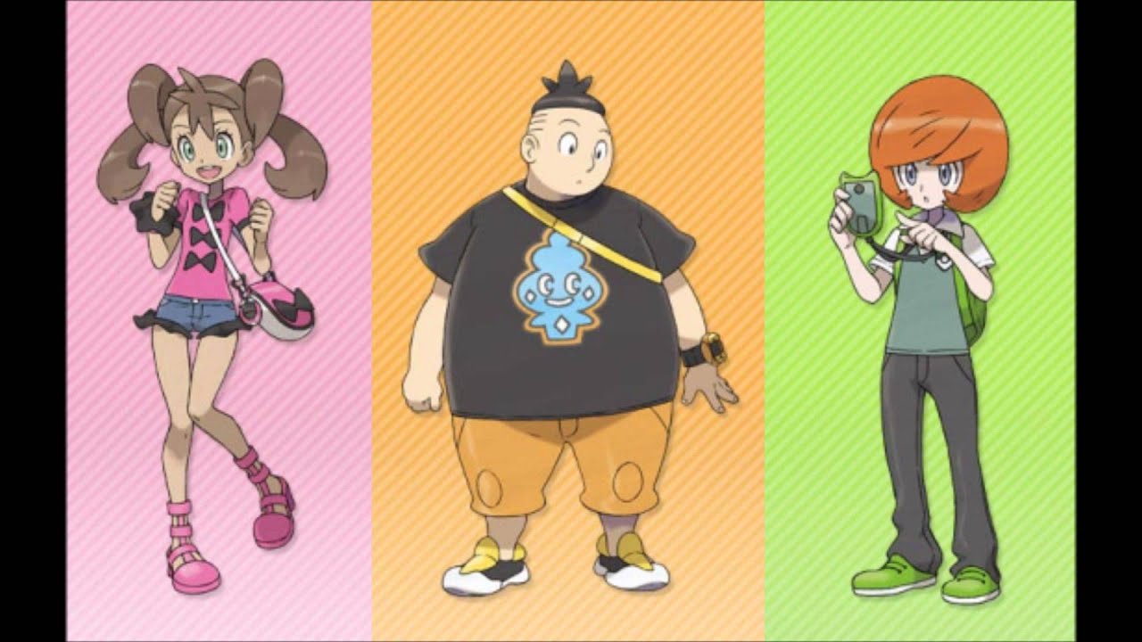 Pokemon X and Y Rival Encounter - YouTube