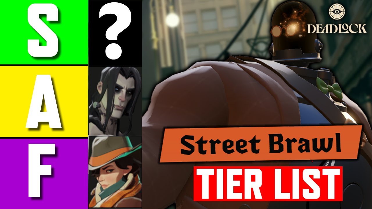 The ULTIMATE Deadlock Street Brawl Tier List - YouTube