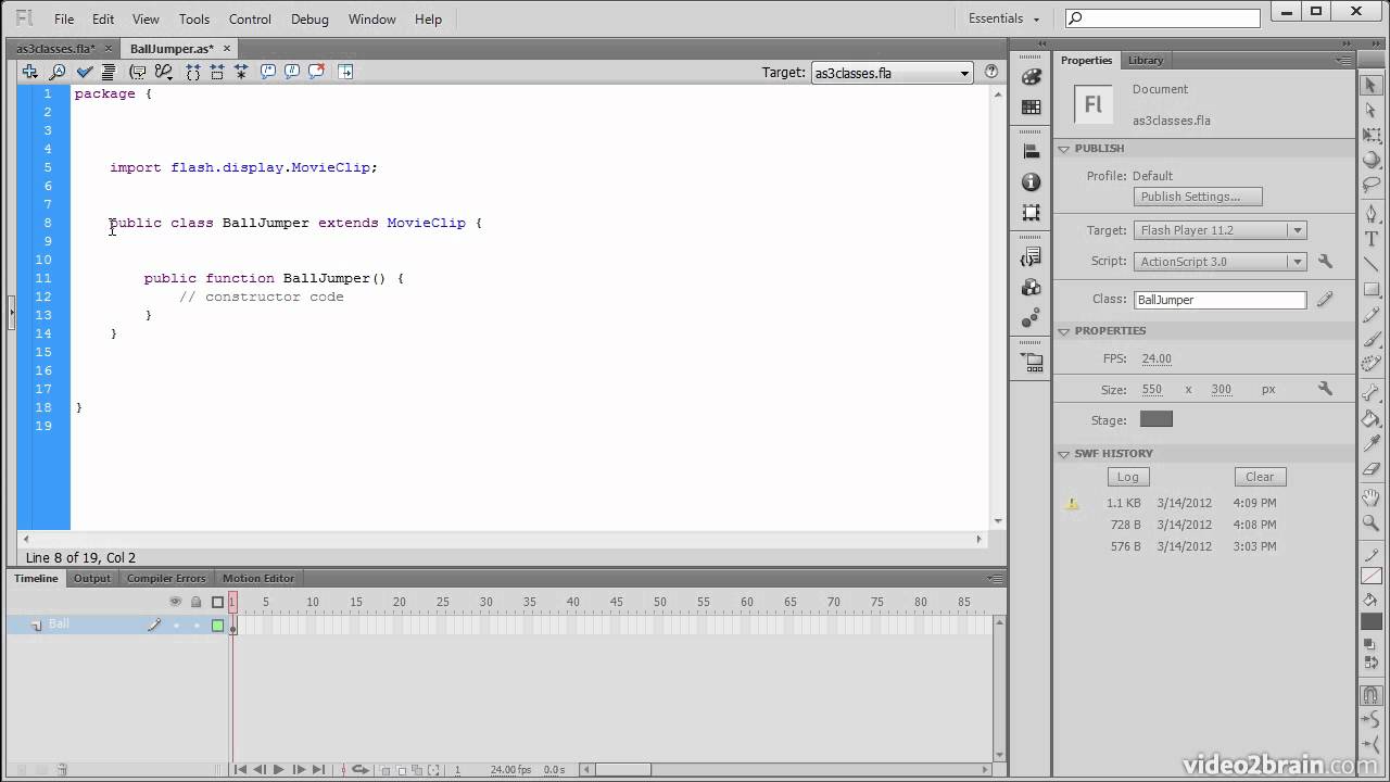 Actionscript Classes Youtube 6124
