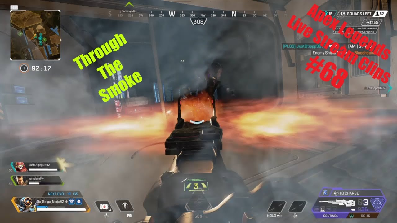 Through The Smoke - Apex Legends Live Stream Clips #68 - YouTube