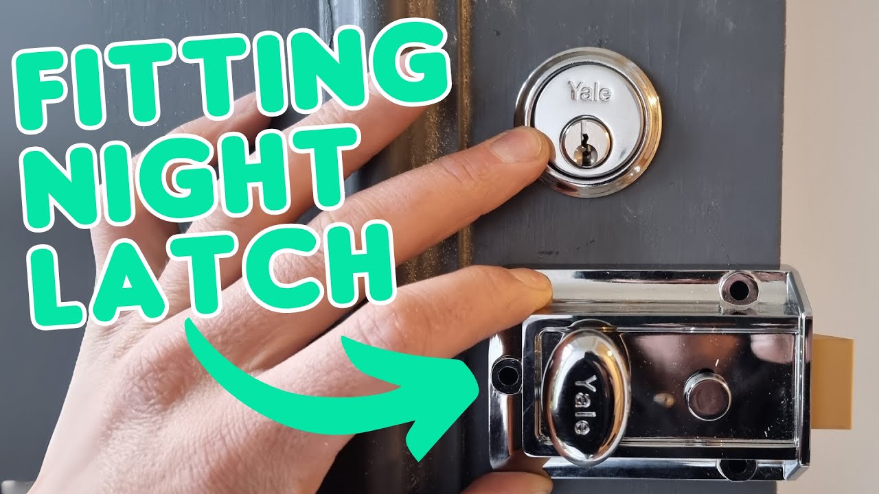 How To Fit a Yale Night Latch - YouTube