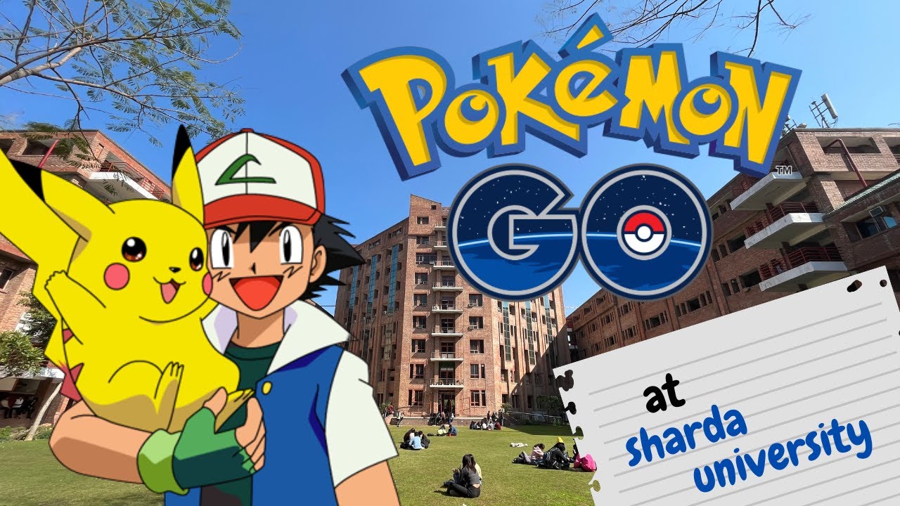 Let's find the POKIMON | POKEMON GO IN SHARDA UNIVERSITY | SPOTLIGHT ...