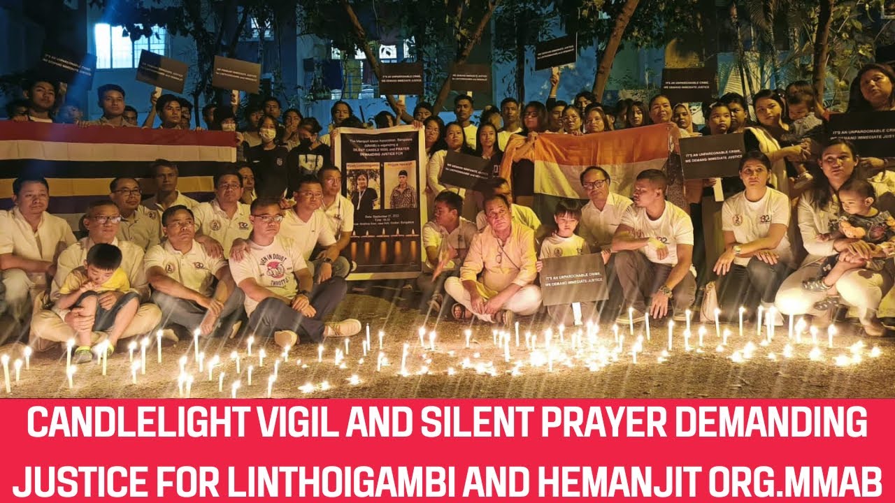 Candlelight Justice for Linthoingambi and Hemanjit #justice - YouTube