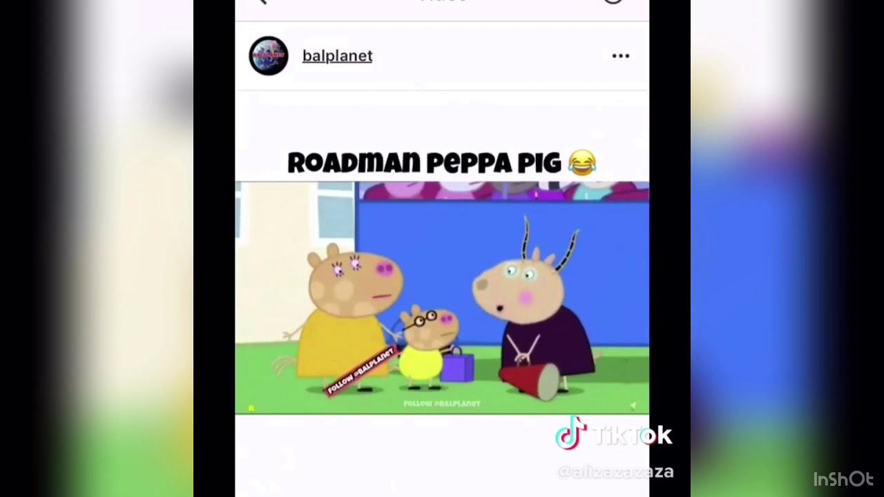 peppa pig roadman! Funny😂 - YouTube