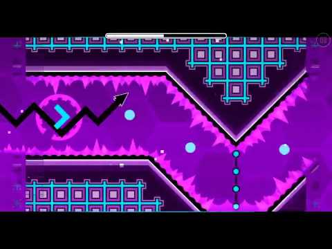 Geometry dash level 17, blast processing, complete - YouTube