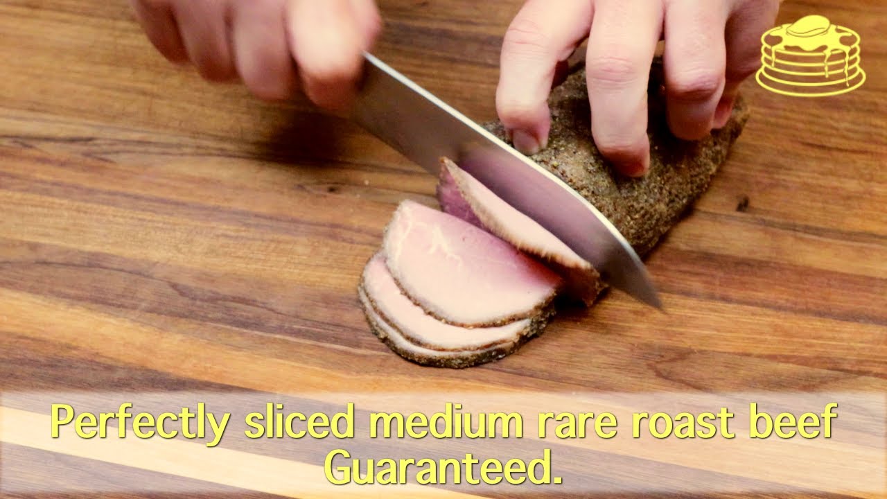 Foolproof Medium Rare Roast Beef | Sous Vide Eye of Round - YouTube