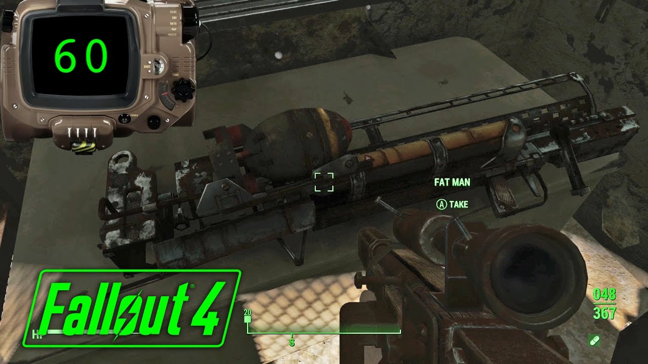 Fallout 4 (FATMAN location!) Let's Play! #60 - YouTube