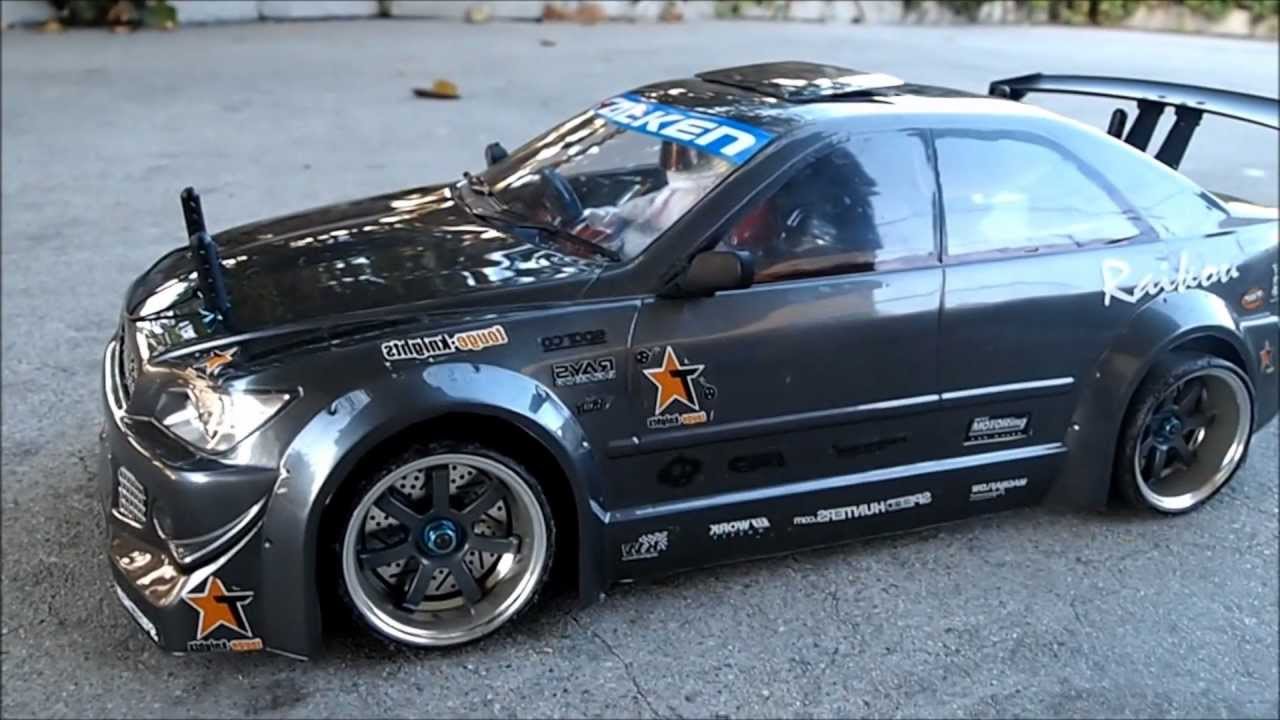 Urban RC Drifting Movie- Backyard drift with JDM Altezza IS220! - YouTube