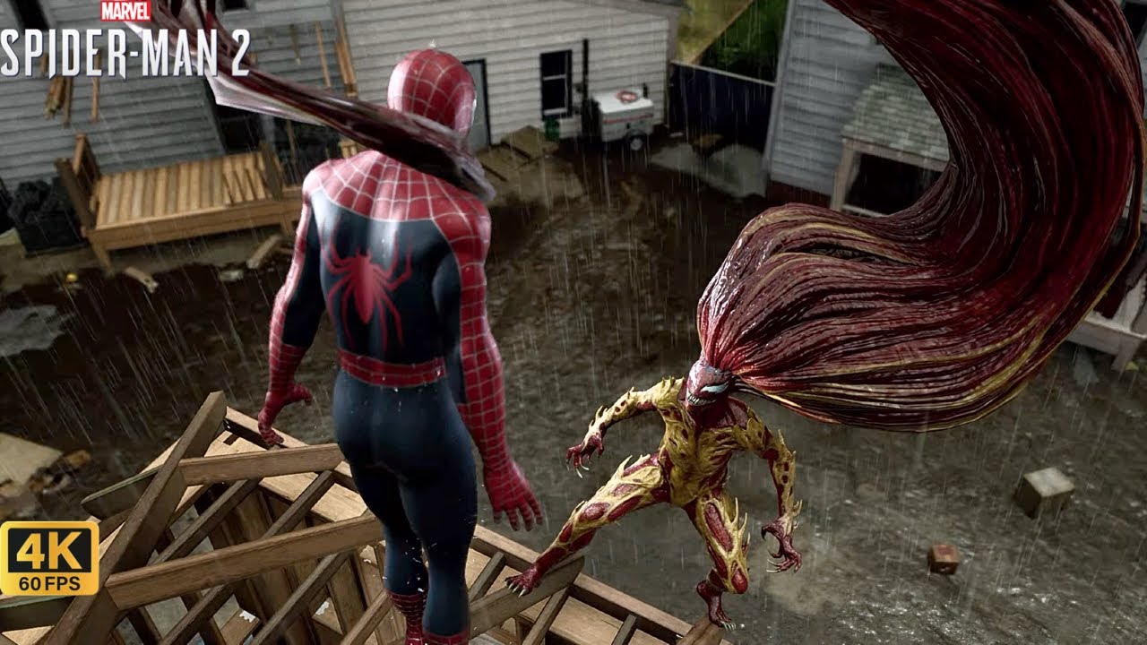 Spider-Man Vs Scream with Raimi Suit -Marvel Spider-Man 2 4K 60FPS ...